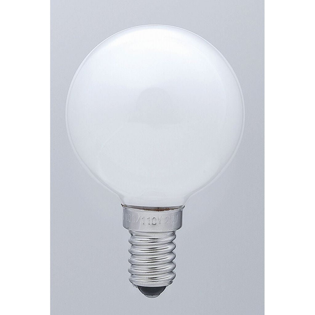 （まとめ買い）ELPA E14ミニボール25 G-801H(W) 〔×5〕 – FUJIX